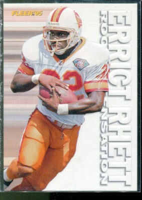 1995 Fleer Rookie Sensations #14 Errict Rhett Card | eBay