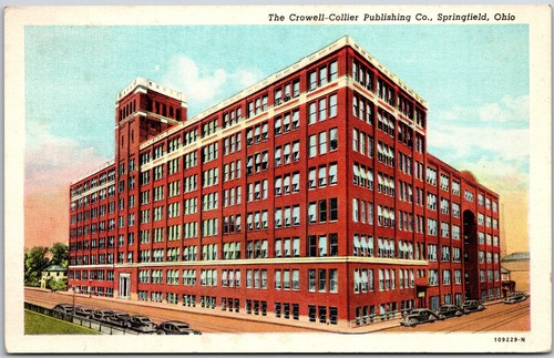 Springfield Ohio OH, 1964 The Crowell-Collier Publishing Co., Vintage ...