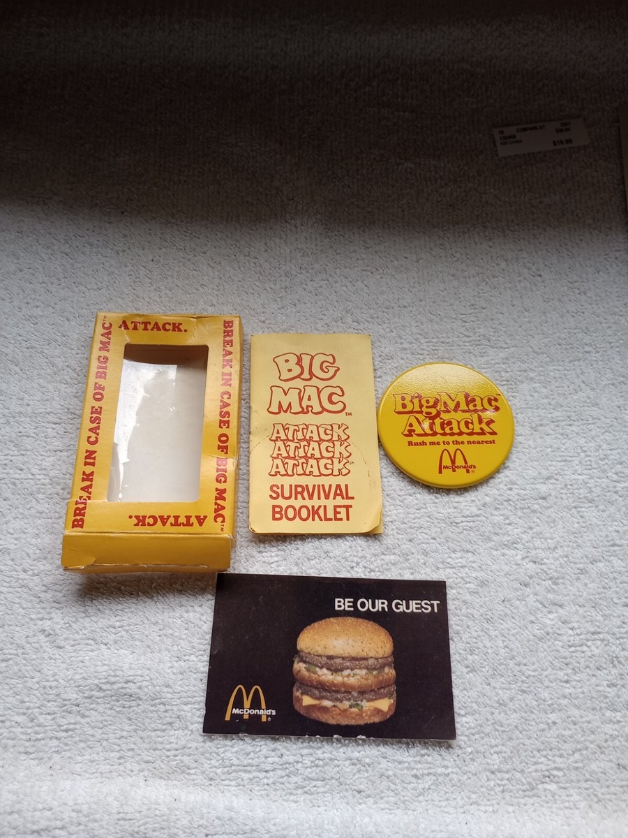 Old Big Mac Box The Allee Willis Museum Of Kitsch » Vintage McDonalds