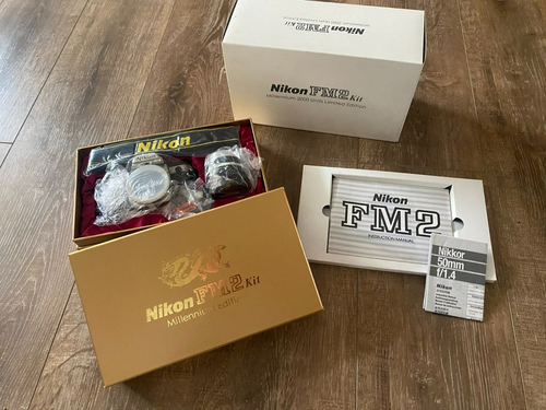 Nikon FM2 Kit Millenium Limited Edition NEW | eBay