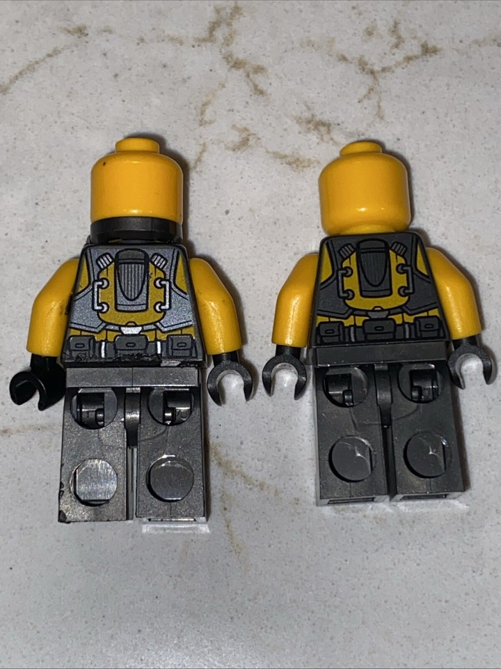 2x LEGO AIM Agent - Marvel - 76166 76143 (sh0624) Minifigure Lot Sh624 ...