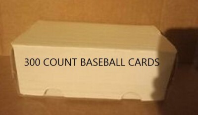 300 CARD LOT BOX BASEBALL CARDS | eBay