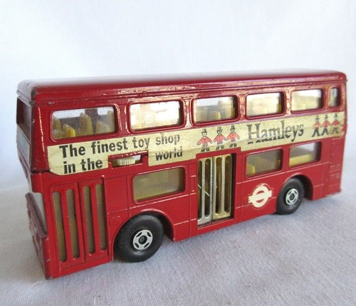 VTG 1972 HTF MATCHBOX LESNEY ENGLAND SUPERKINGS K15 LANDONER BUS ...