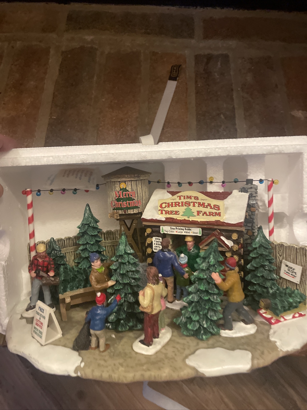 Lemax Village Collection Tim's Christmas Tree Farm for sale online | eBay