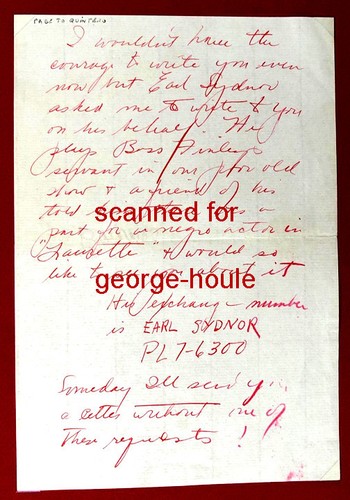 GERALDINE PAGE - LETTER - SIGNED - JOSE QUINTERO - RIP TORN - AA | eBay