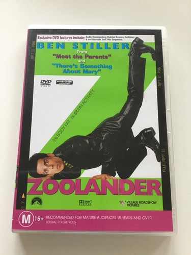 ZOOLANDER DVD | Ben Stiller, Owen Wilson | eBay Australia
