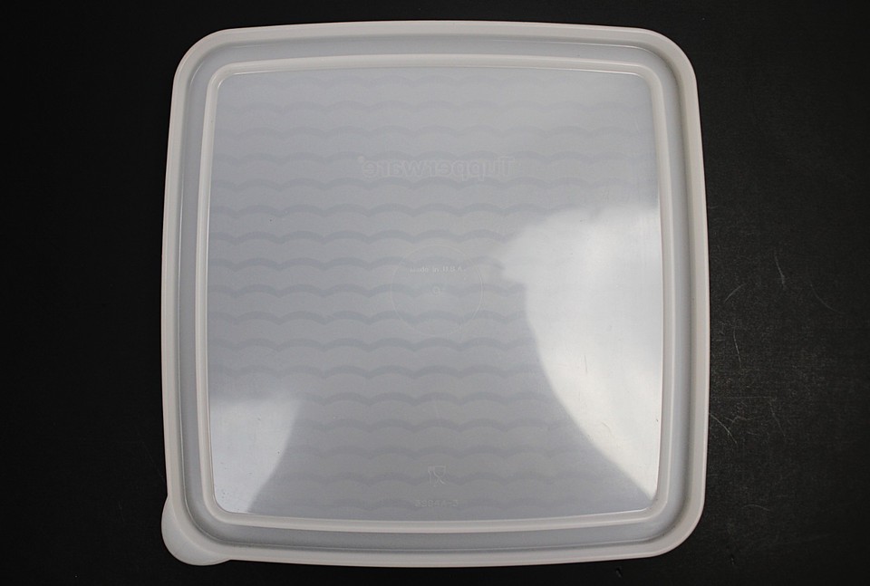 Tupperware FridgeSmart REPLACEMENT SEAL Square Part Frosted Sheer White ...