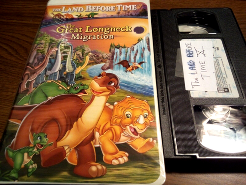 The Land Before Time X: The Great Longneck Migration (VHS, 2003) for ...
