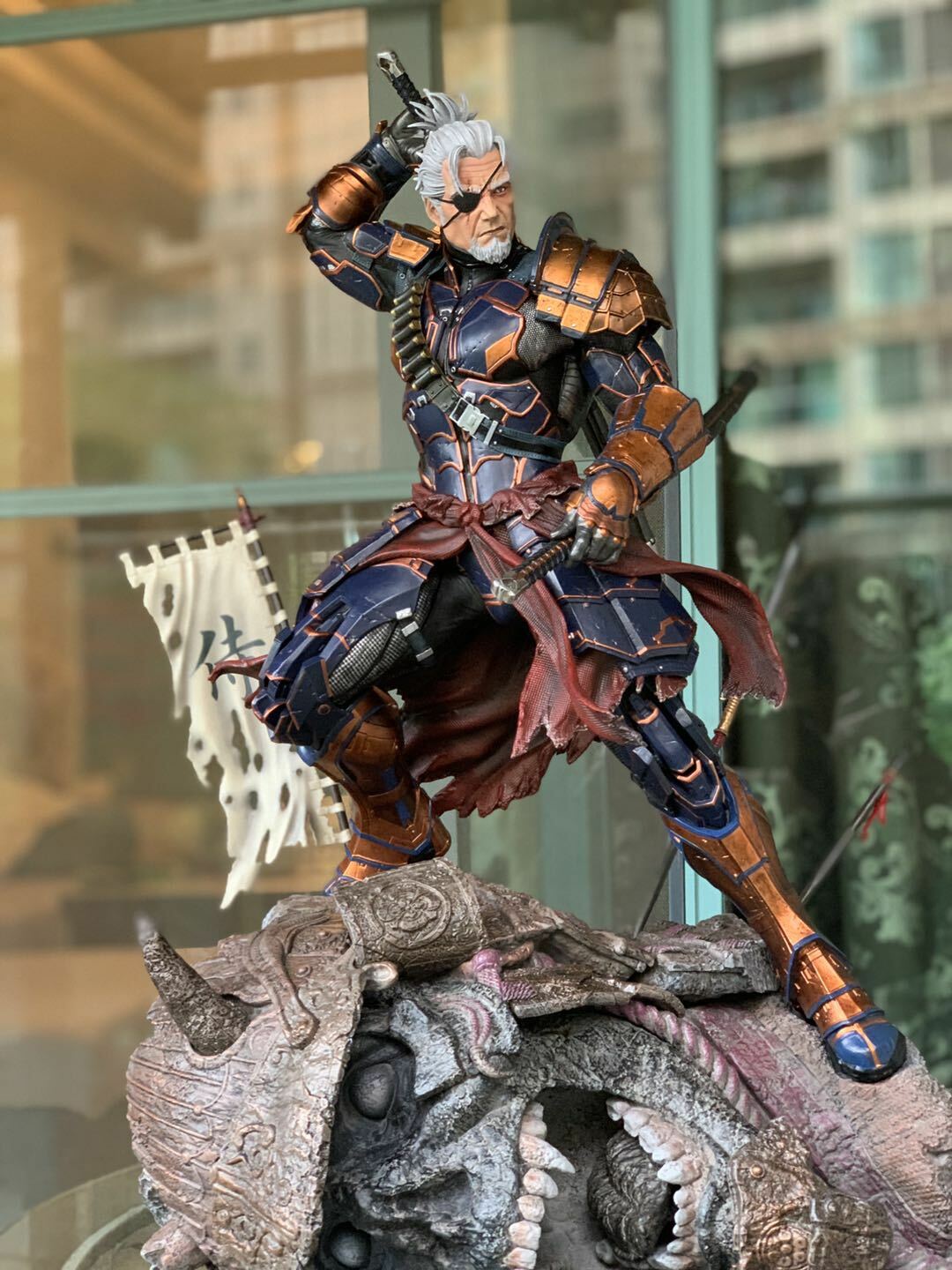 Deathstroke Samurai Series 1/4 Scale Painted Statue Model In Stock ...