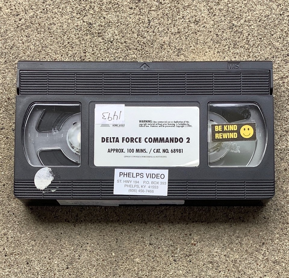 Delta Force Commando 2 (VHS, 1991) 90s Action Thriller Fred Williamson Cult OOP 12236898139| eBay