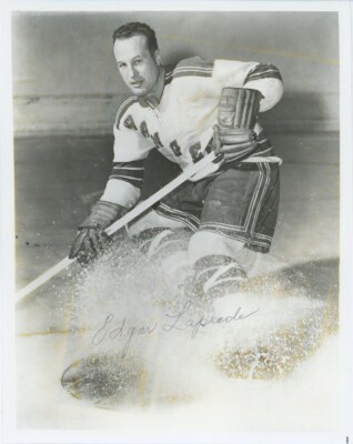 Edgar Laprade- Signed Photograph (New York Rangers) | eBay