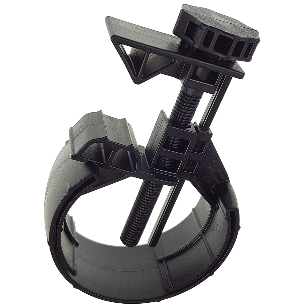 2 x Shed Mini Guttering Gutter Bracket Clamp Manual Adjustable No Tools ...