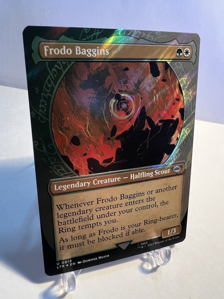 MTG Frodo Baggins Showcase Surge FOIL Lord of the Rings (LTR) Uncommon #0812 | eBay