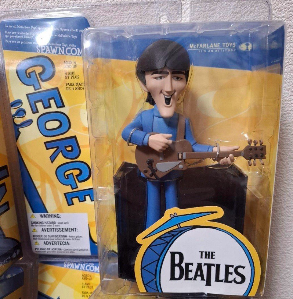 The Beatles McFarlane FIGURES COMPLETE SET OF 4 Unopened | eBay UK