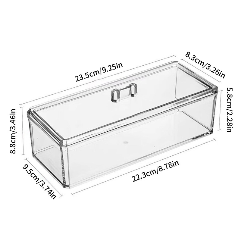 Tea Bag Storage Box Drawer Coffee Capsule Sorting Box Acrylic Sealed ...