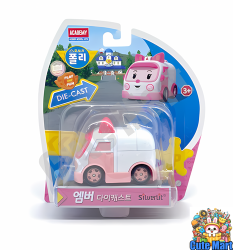 Robocar Poli Diecast Car Toys Figures Collection AMBER | eBay