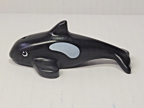 Lego Duplo Baby Orca Killer Whale 3.5" Animal Figure Minifigure Minifig ...