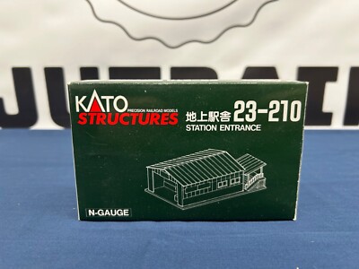 Kato N Passenger Station Entrance Building 23-210 (T) | eBay