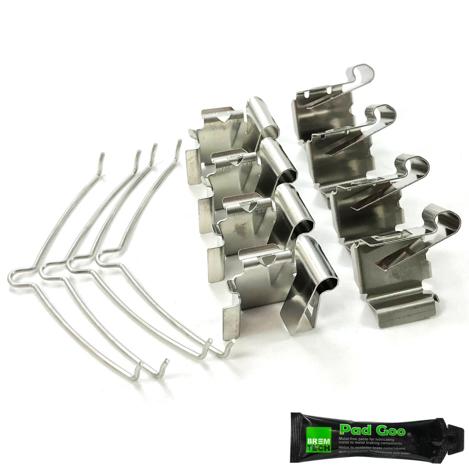 FRONT BRAKE PAD FITTING ANTI RATTLE SHIMS FITS: LEXUS IS200 IS300 99-05 ...