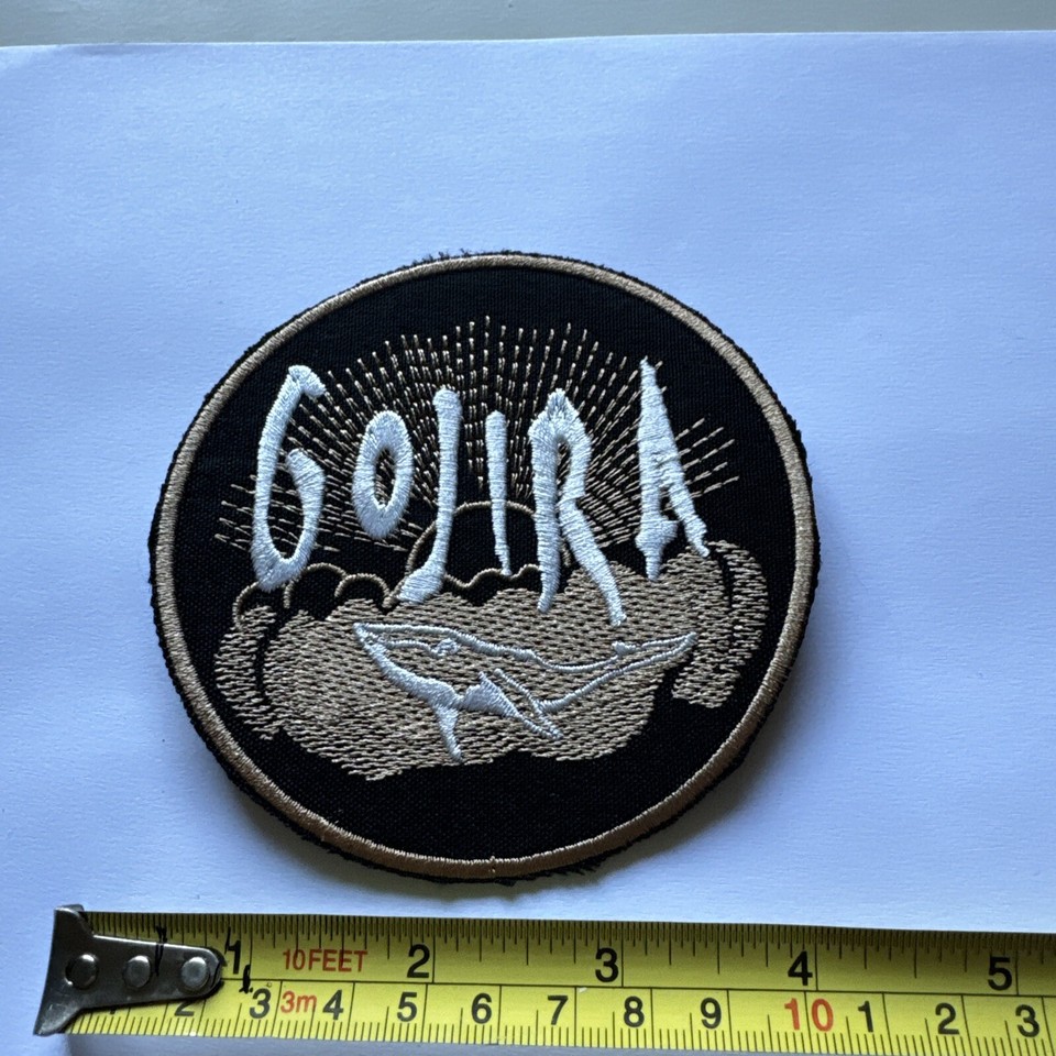 GOJIRA ROUND EMBROIDERED PATCH | eBay