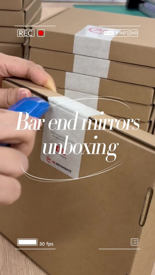 REBORN Red Folding Bar End Mirrors For Kawasaki Ninja 400 18 19 20 21 ...