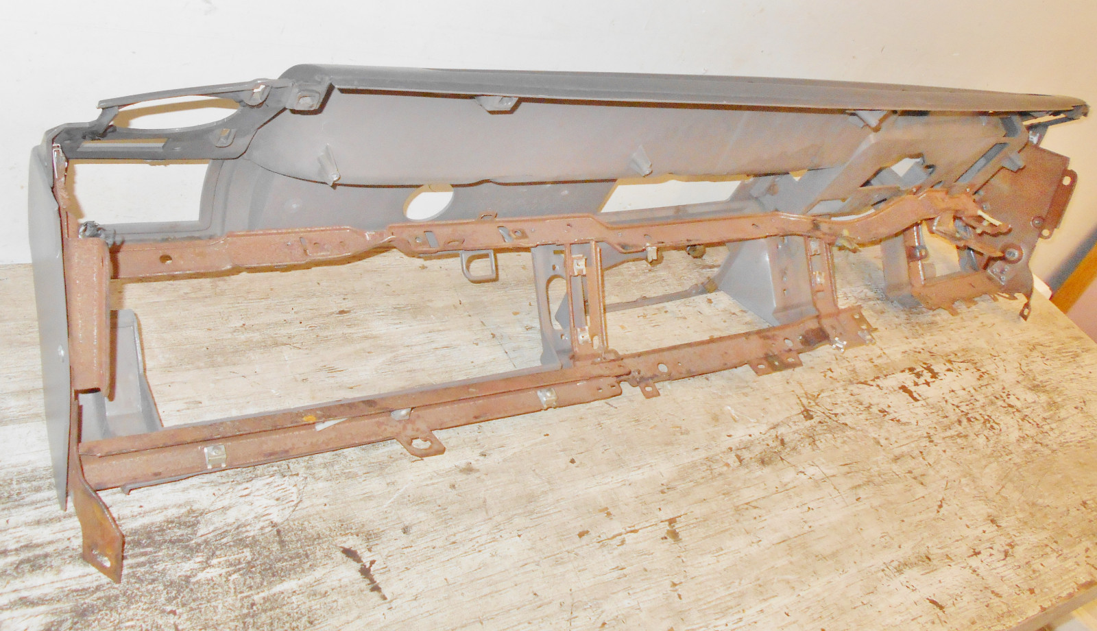 1987 1988 1989 Mustang LX GT Saleen ORIG GREY DASH PANEL STRUCTURE ...