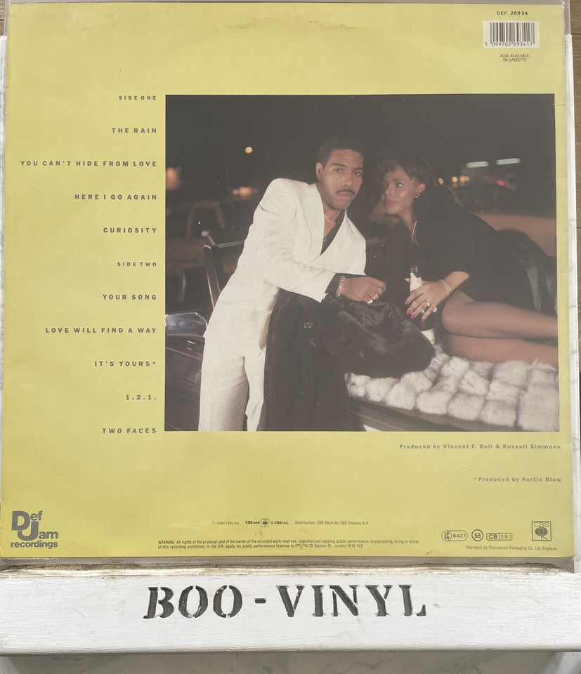 ORAN JUICE JONES - JUICE - ORIGINAL DEF JAM RECORDINGS - LP RECORD EX ...