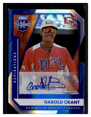 Harold Grant 2021 Panini Elite Extra Edition Aspirations DIE-CUT 82/82 ...