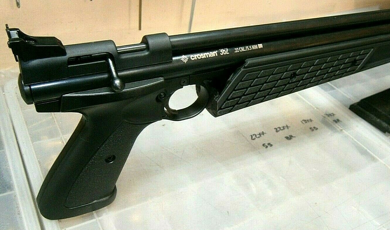 Alchemy Upgraded Crosman 362 RIFLE MODIFIED TO .22 CALIBER LONG PISTOL ...