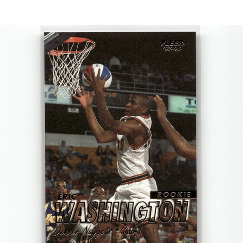 1997 Fleer Traditions Eric Washington #272 Denver Nuggets | eBay