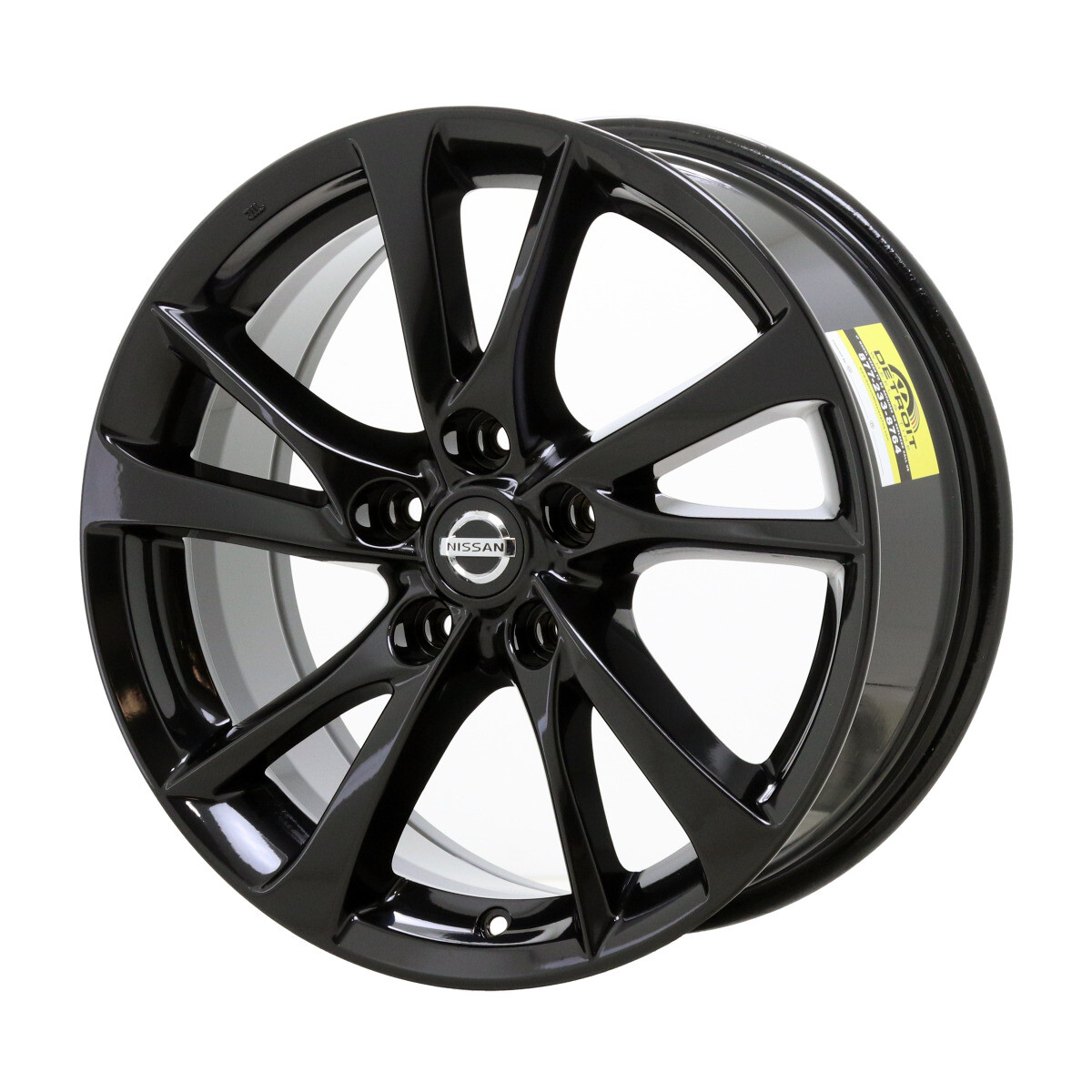 17" INFINITI Q50 GLOSS BLACK EXCHANGE WHEELS RIMS FACTORY OEM 73764 ...