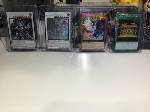 YU GI OH - CARD BUNDLE! 9 HOLO CARDS! QCSR, Ghost, Prismatic, Secret ...