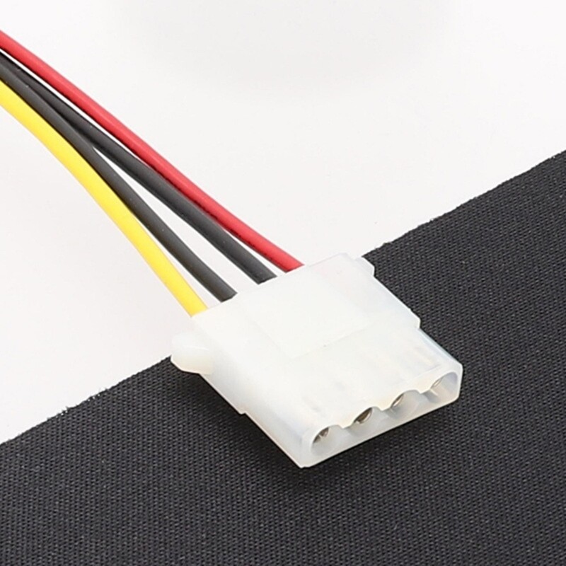 15Pin Hard Drive Power Cord to Big 4Pin Adapter Connector For PC ...