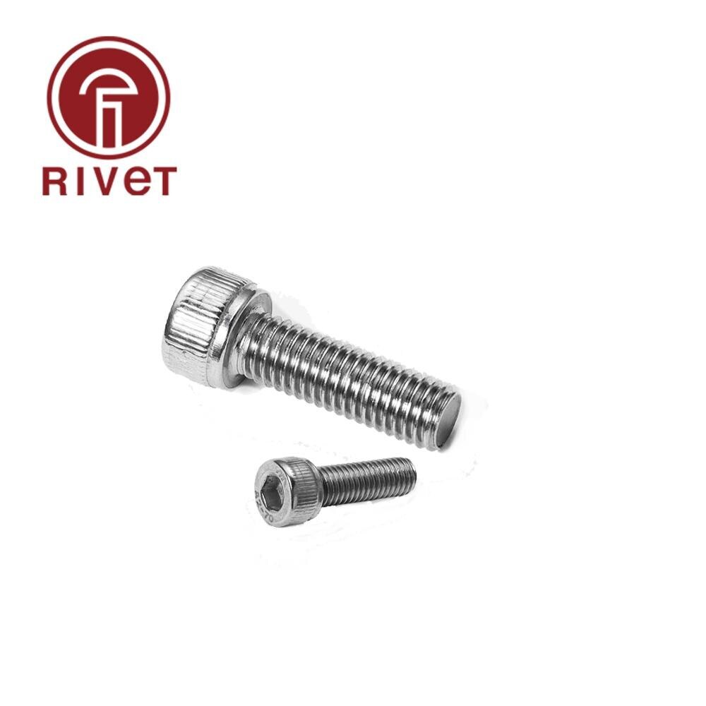304 A2-70 DIN912 Hex Socket Cap M24 Allen Bolt DIN912 Hex Screw 20/50 ...
