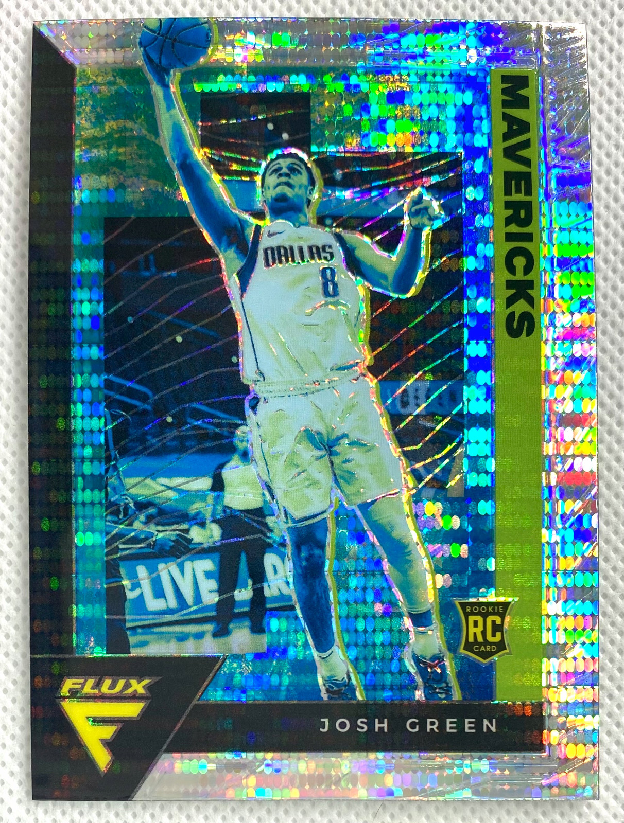 2020-21 Panini Flux Josh Green Rookie Silver Pulsar Prizm Card RC #233 ...