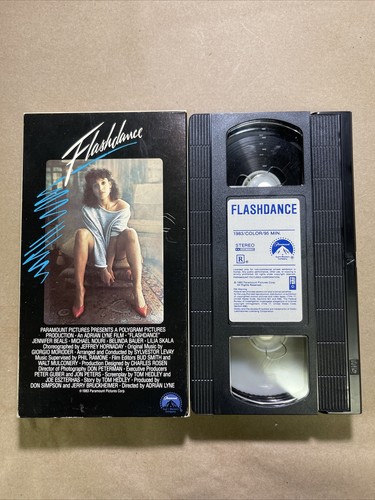Flashdance 1989 Vhs Jennifer Beals Irene Cara Ebay