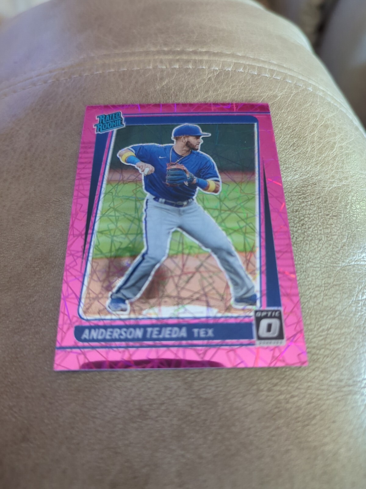 2021 Donruss Optic Anderson Tejada Pink Velocity Rated Rookie /249 ...
