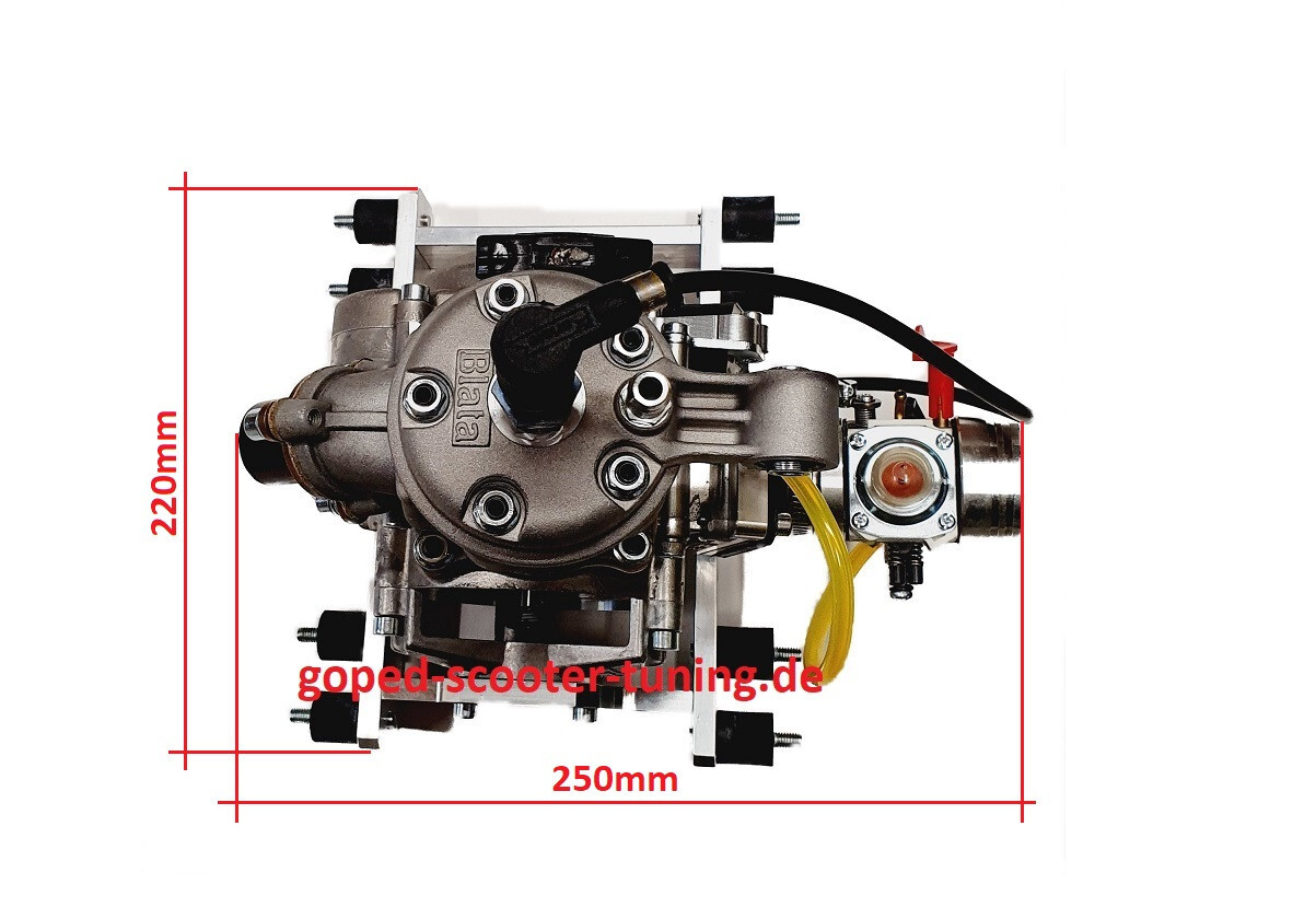 Powerboot Blata 40ccm RC Powerboat Engine 40cc Boot Motor MHZ Powerboat ...