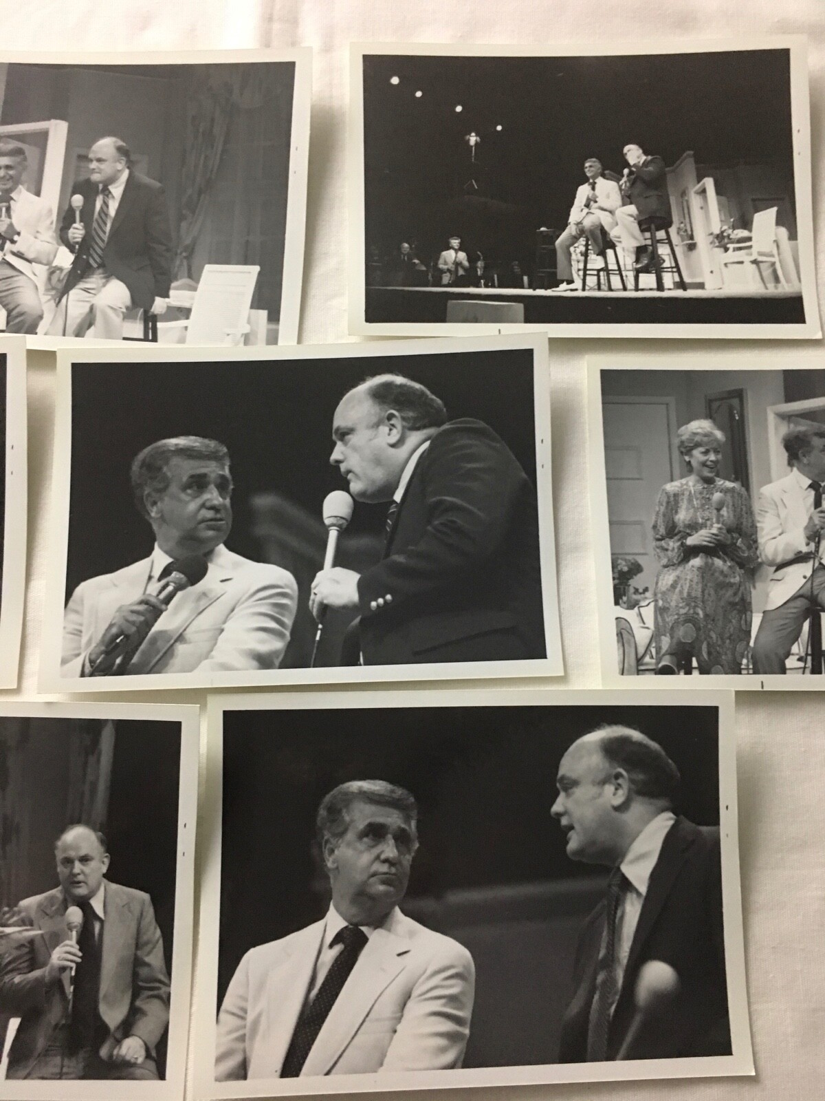 Vintage Snapshot Photos of Jim Gerard Show WRTV Indianapolis Black and ...
