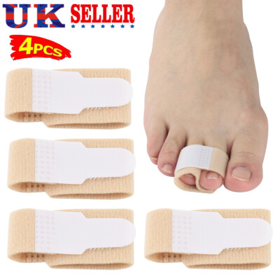 4Pack Toe Splint Buddy Loop / Toe Strap Straightener, Broken Toe ...