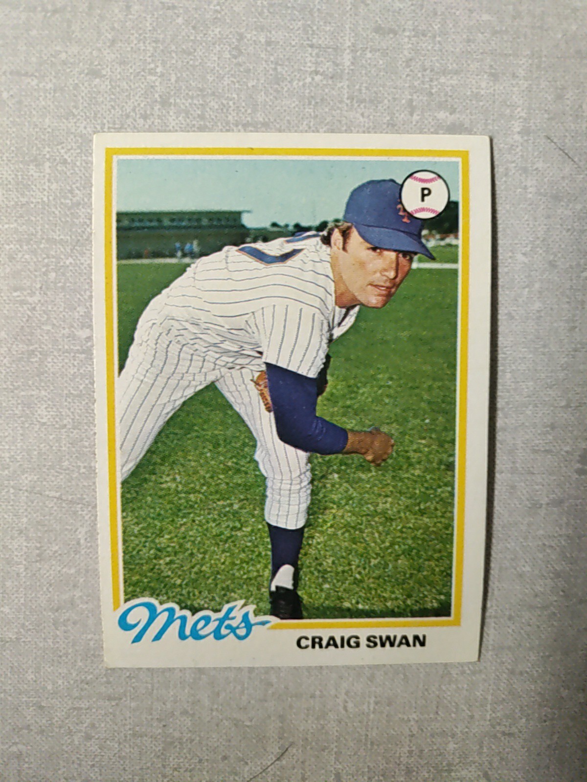 1978 TOPPS BASEBALL #621 CRAIG SWAN METS Ex Read Description | eBay