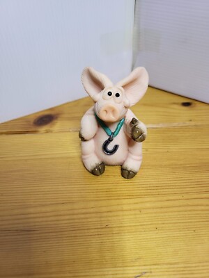 Piggin lucky figurine 7cm from Piggin Pigs collection | eBay UK