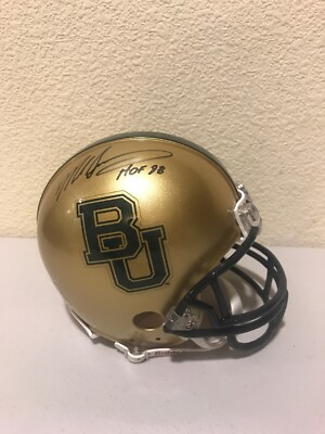 Mike Singletary Signed Baylor Bears Mini Helmet Tristar | eBay