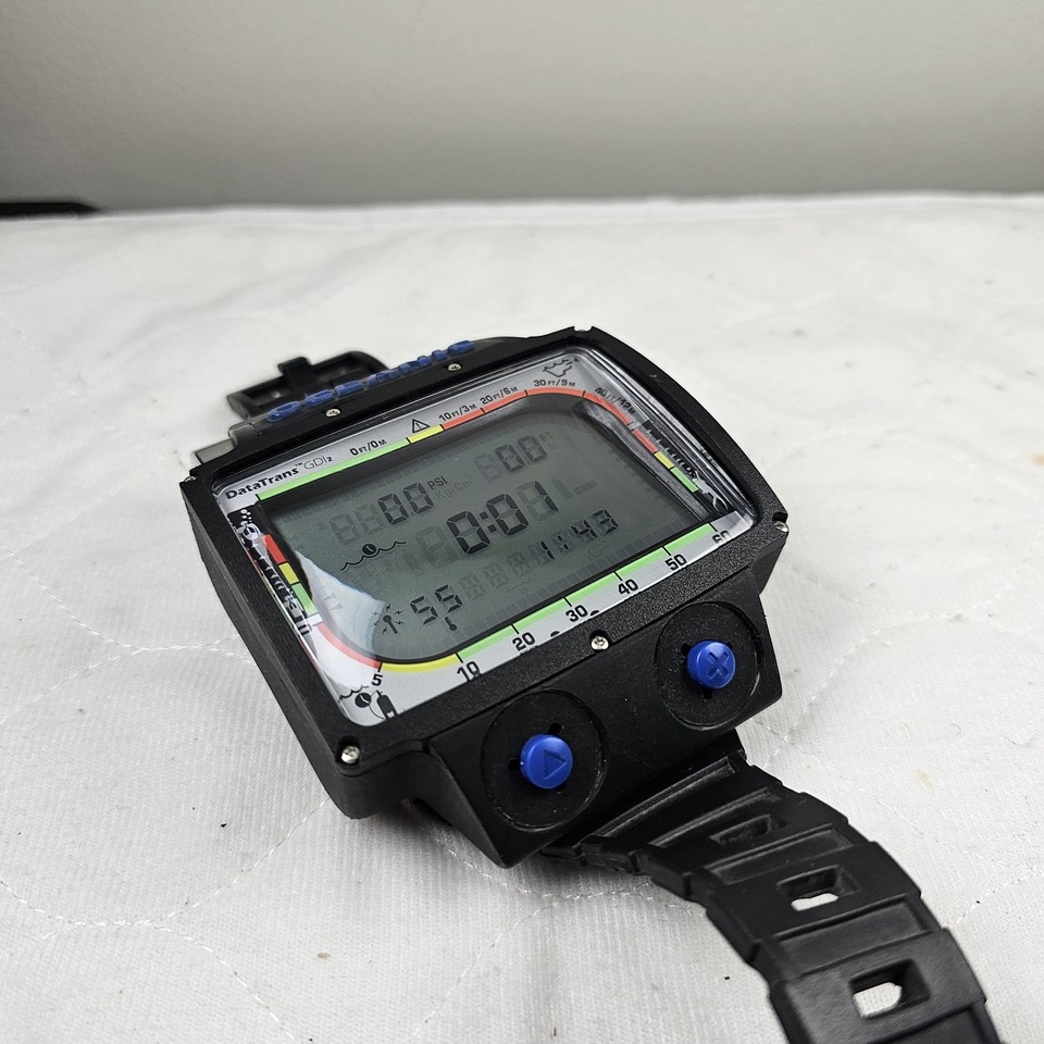 Oceanic DataTrans GDI2 Wireless Wrist Scuba Dive Computer Air ...