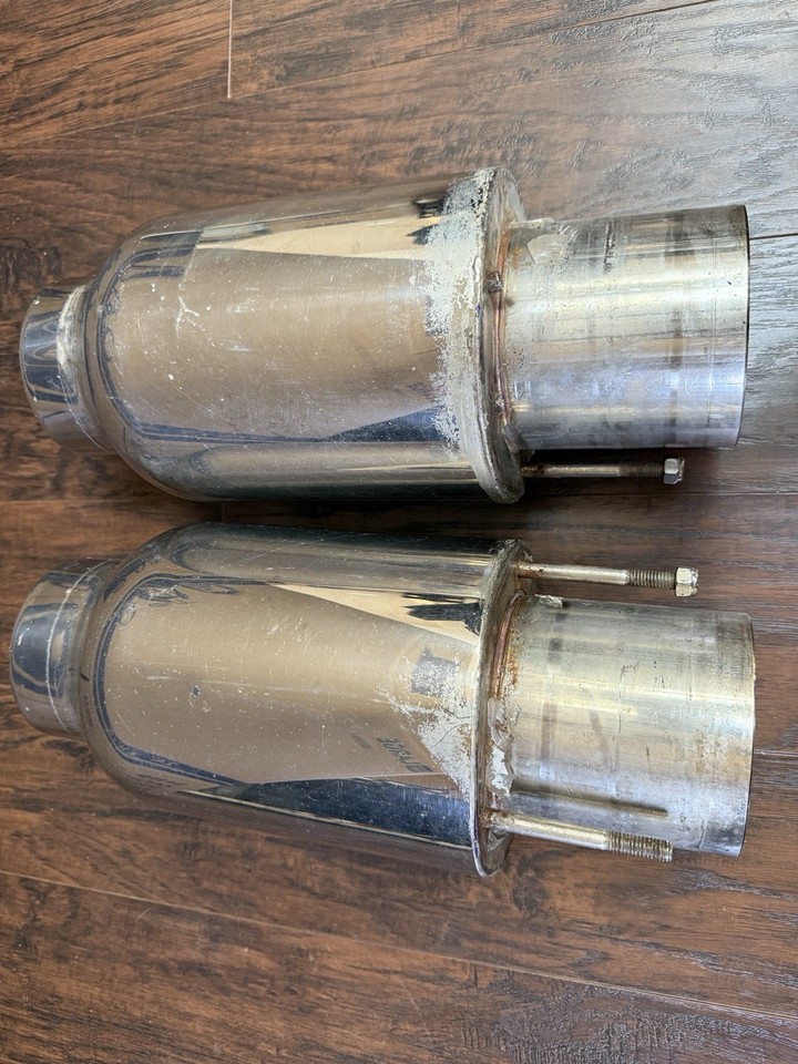 Corsa Performance ASR Exhaust Muffler Set 4in Inlet Marine Boat ...