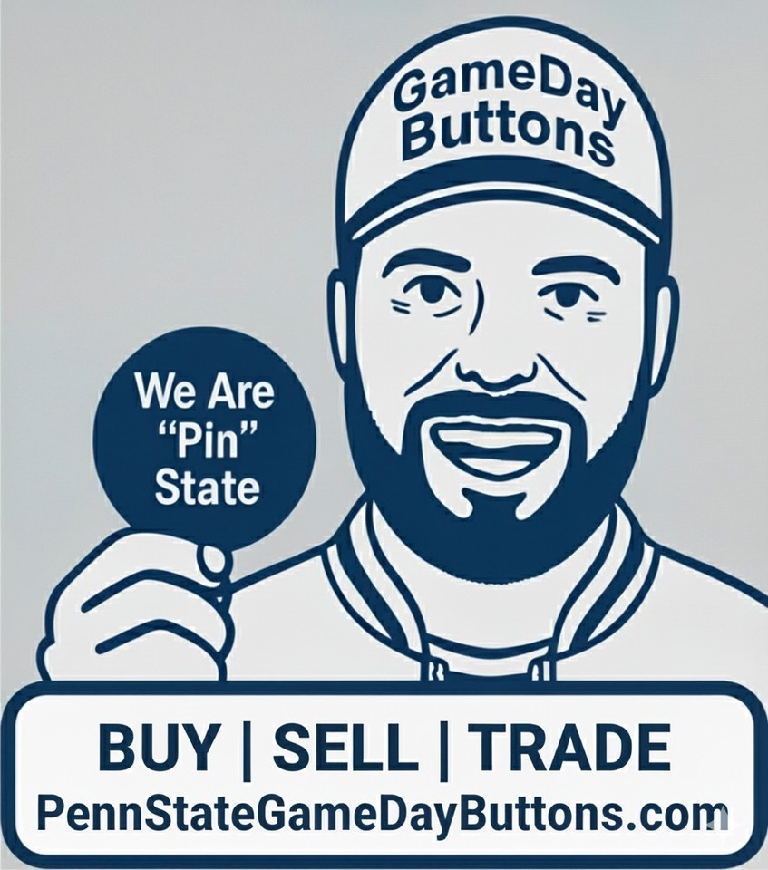 2025 Penn State Football Citizens Bank Buttons Season Set w Pinstripe ...