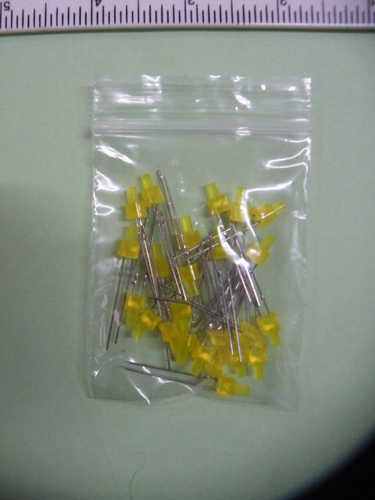 YELLOW DOT LED FLAT END DIFFUSED 2.5mm x 25 pieces (QBS.Y.LED) | eBay UK