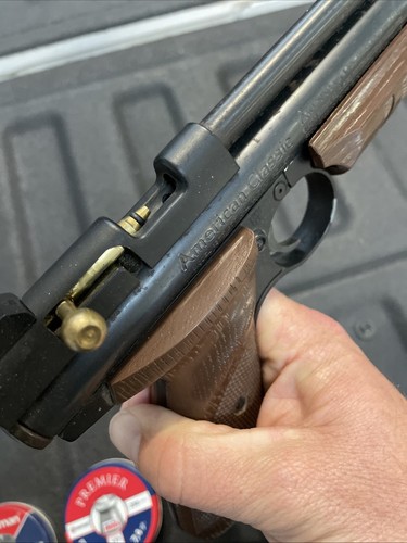 Crossman Model 1377 American Classic .177 Cal Pistol - Air Powered Bolt ...