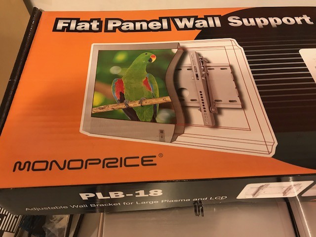 PLB-18 Adjustable Tilt/Tilting Wall Mount Bracket for 23" to 37" LCD ...