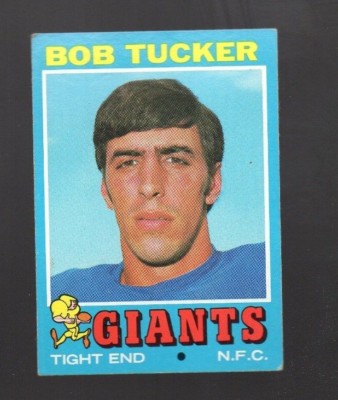1971 TOPPS BOB TUCKER #79 NEW YORK GIANTS | eBay